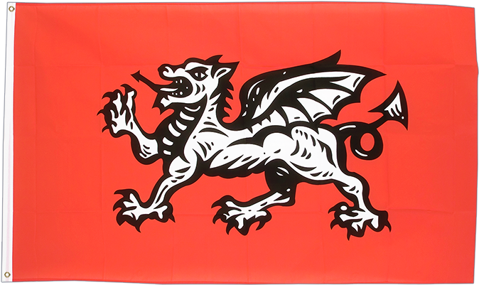 Download England White Dragon - Saxon Emblem - Full Size PNG Image - PNGkit