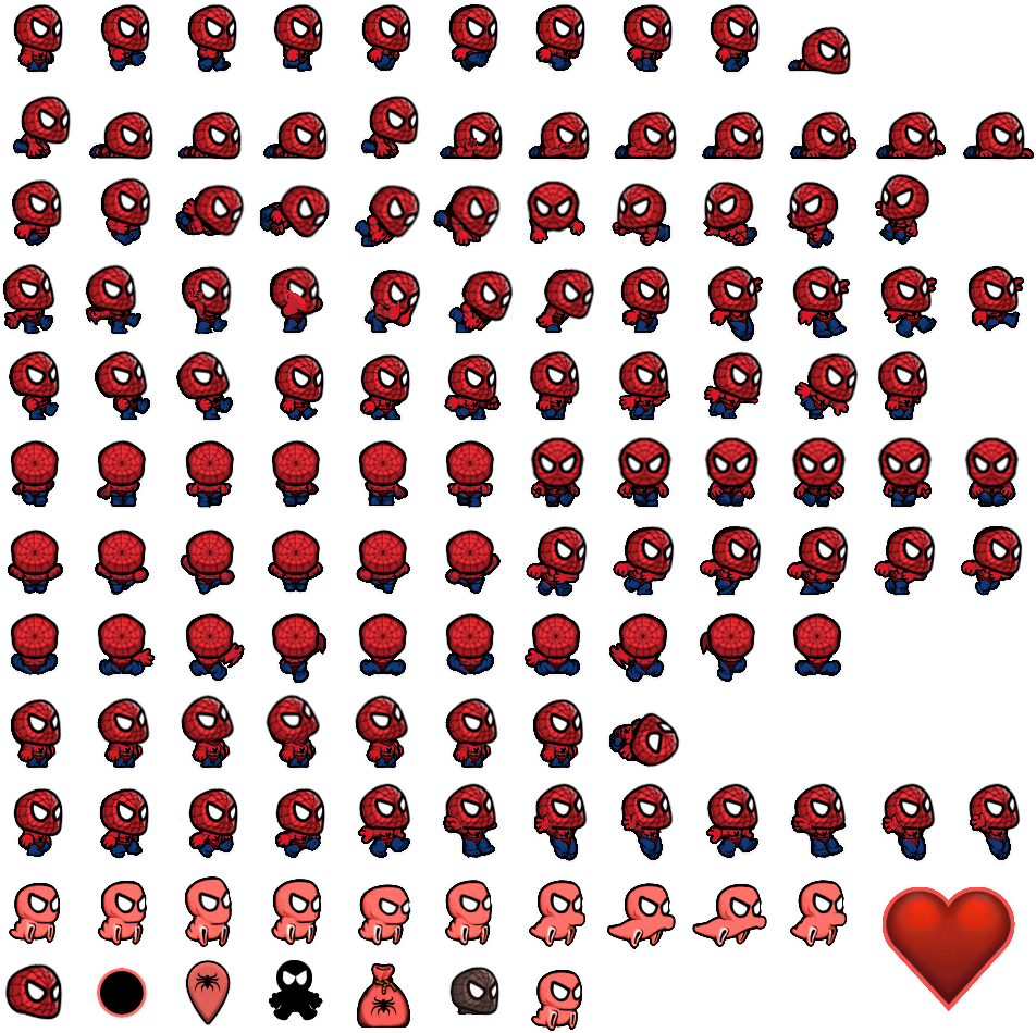Download Spelunky Sprite Sheet - Full Size PNG Image - PNGkit