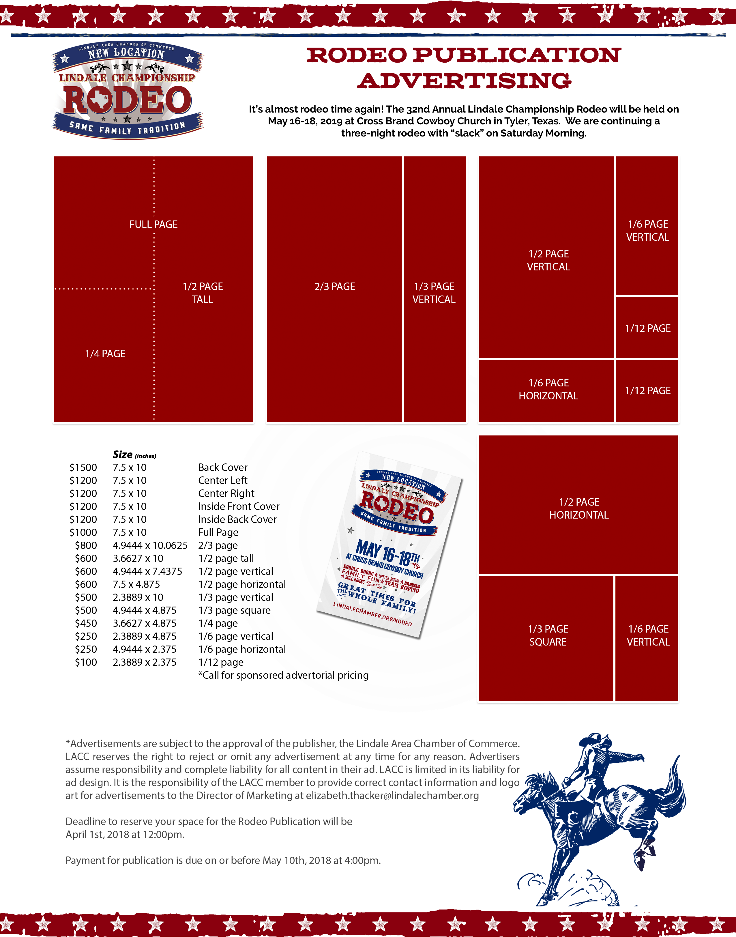 Download For Immediate Release - Rodeo Flyer - Full Size PNG Image - PNGkit