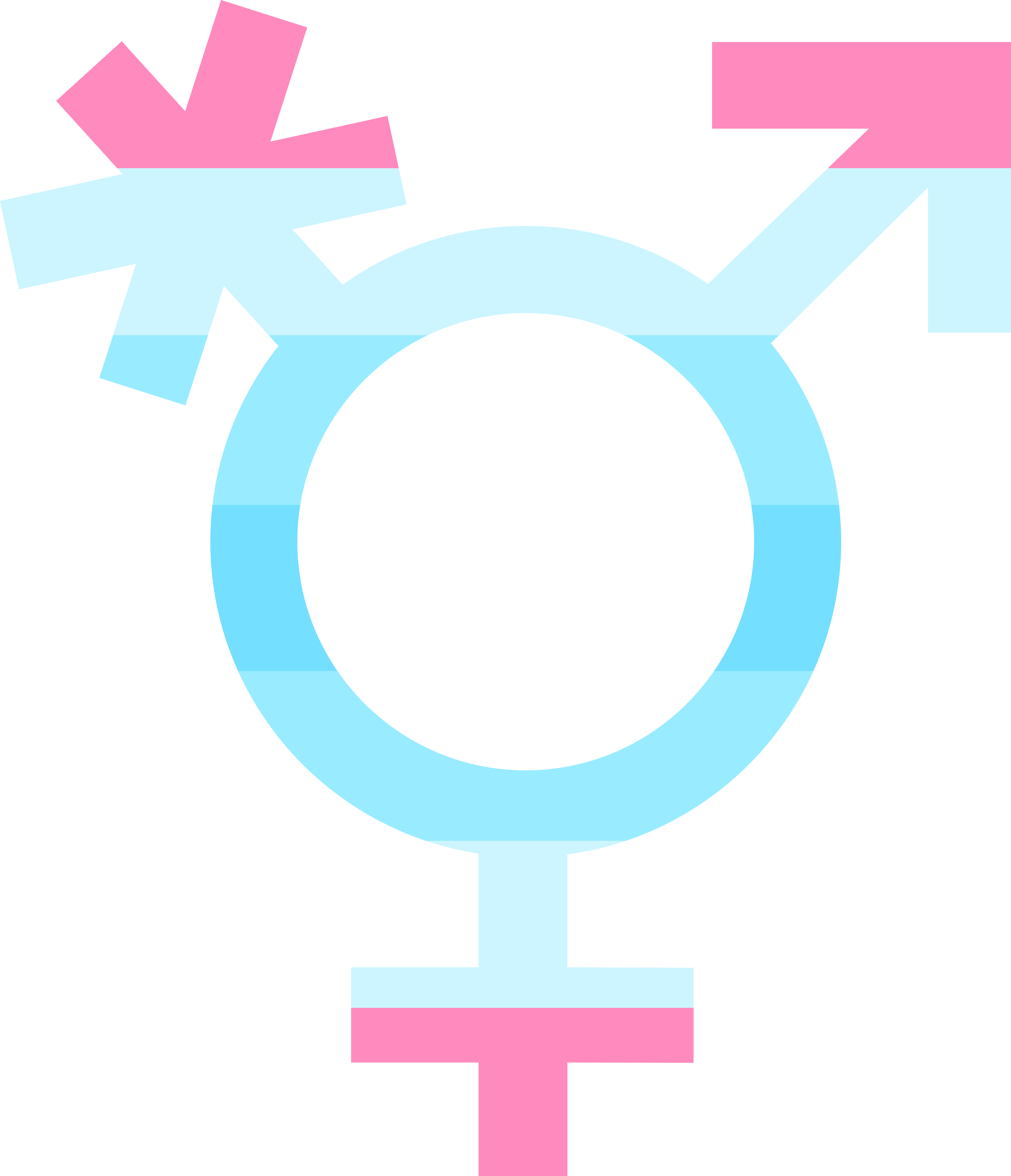 Download Transgender Symbol Transparent - All Gender Bathroom Sign ...