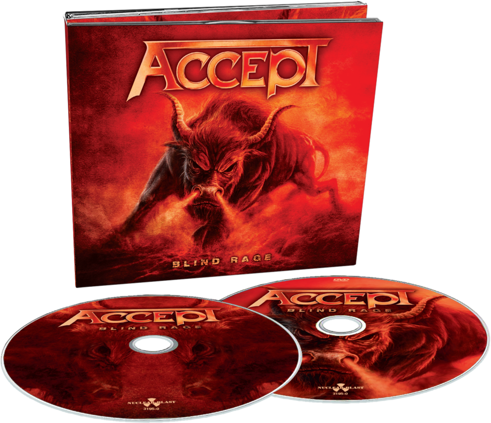 Download Accept Blind Rage - Accept Blind Rage Dvd - Full Size PNG ...
