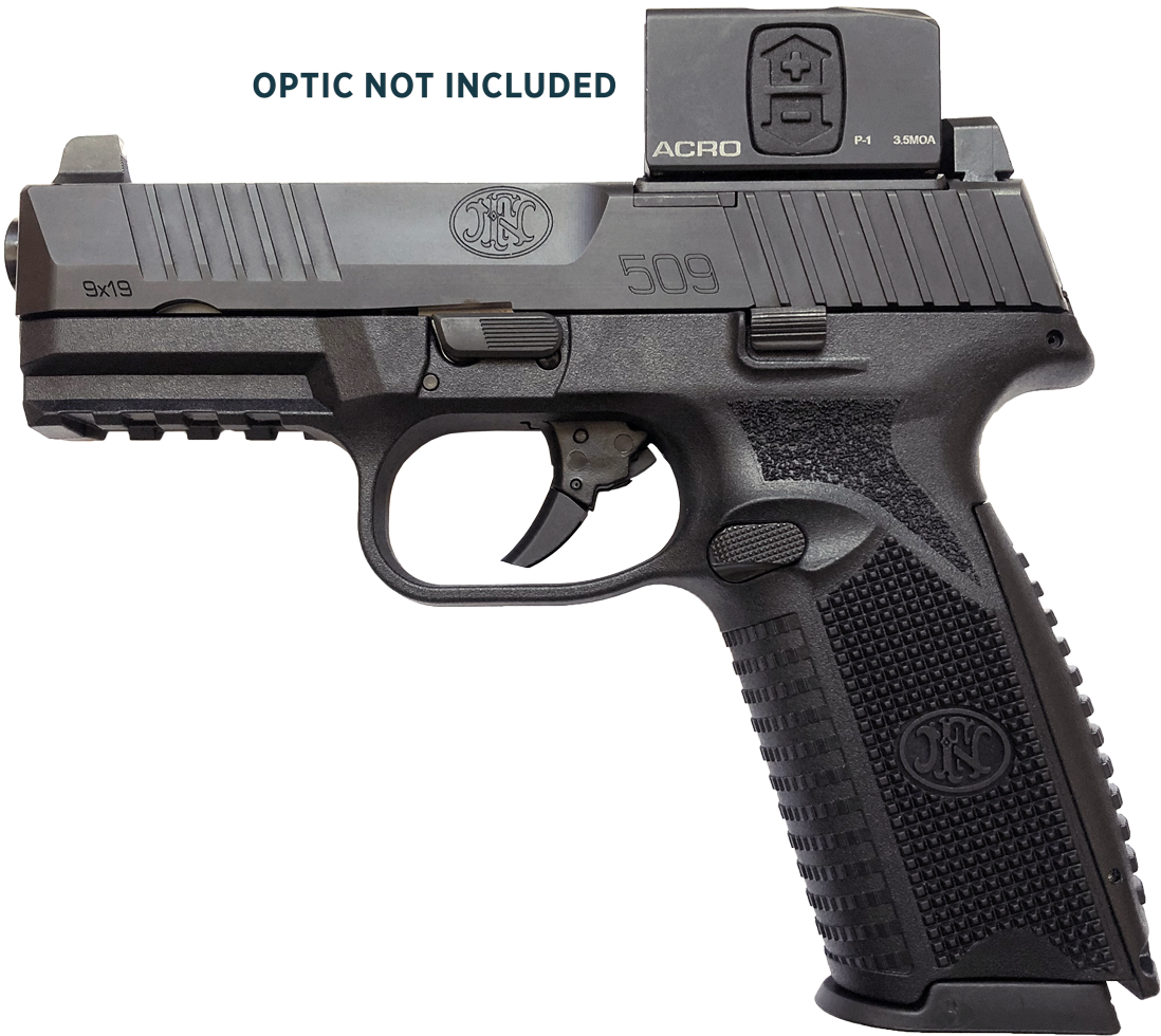 Download Shot Show - Fn 509 Tactical Black - Full Size PNG Image - PNGkit