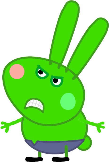 Download Rickhulk Rabbit - George Pig And Richard Rabbit - Full Size ...