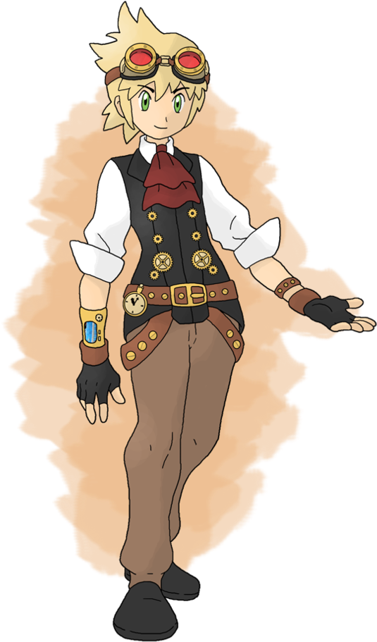 Download Pokemon Trainers Oc Male - Full Size PNG Image - PNGkit