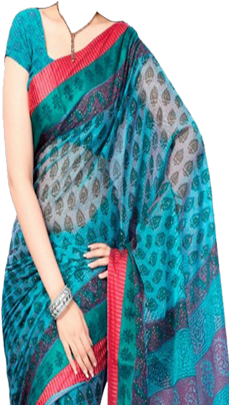 Download Png Sarees Women Edit - Full Size PNG Image - PNGkit