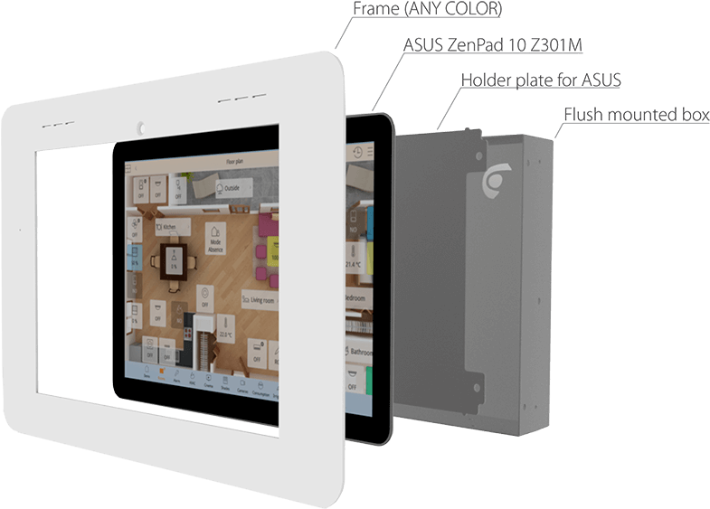 Download Construction Of Wall Panel - Tablet Computer - Full Size PNG ...