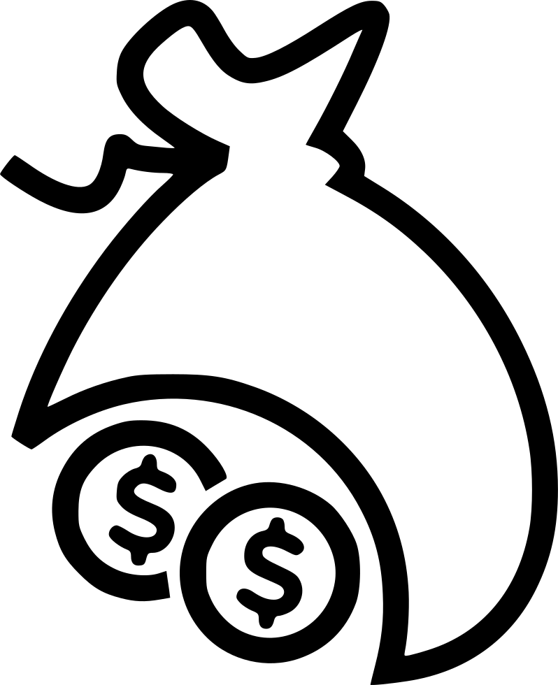 Download Dollar Currency With Bag Comments - Vector Graphics - Full ...