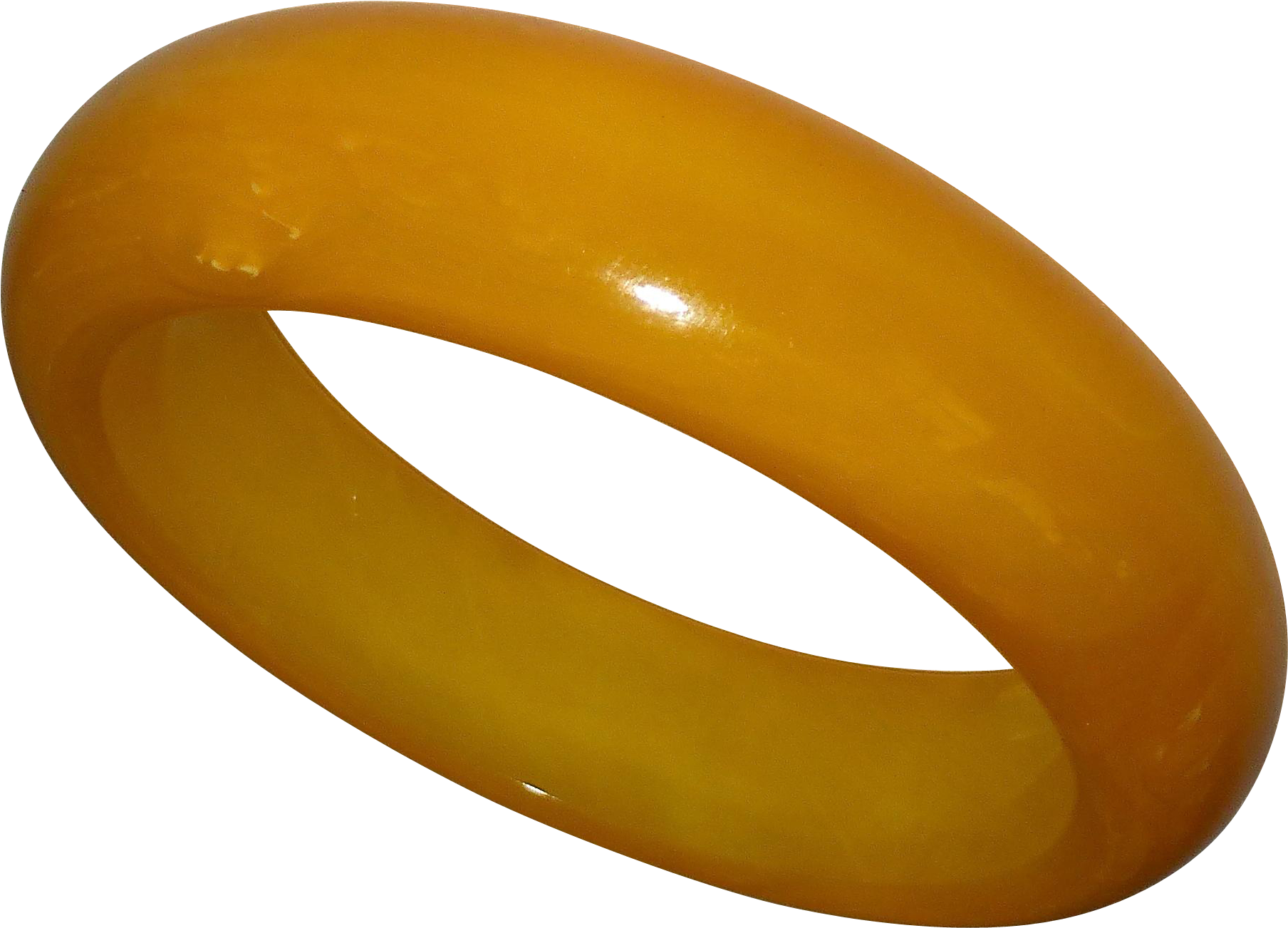 Download Transparent Chunky End Of The Day Yellow Bakelite Bracelet ...