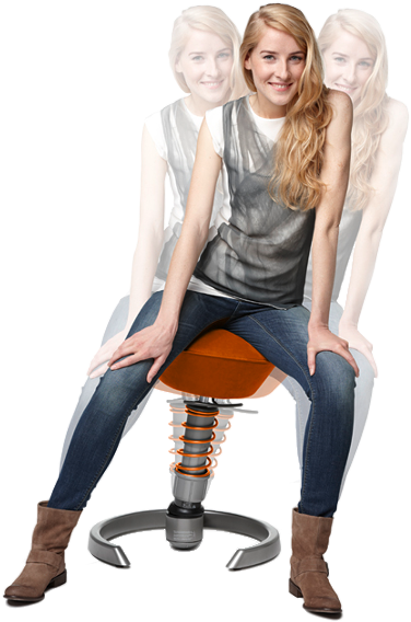 Download Always Sitting Properly - Swopper Chair - Full Size PNG Image ...