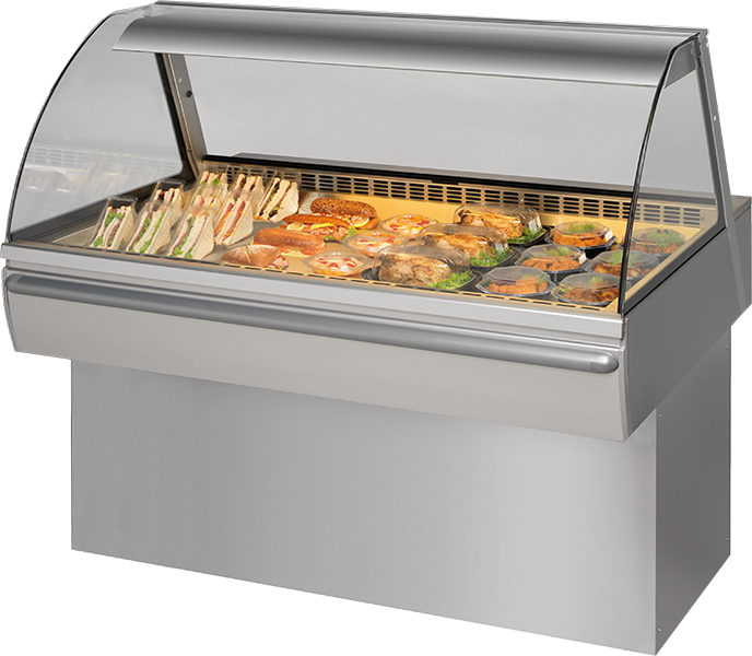 Download Cold Deli 3/4/5 Curved - Display Case - Full Size PNG Image ...