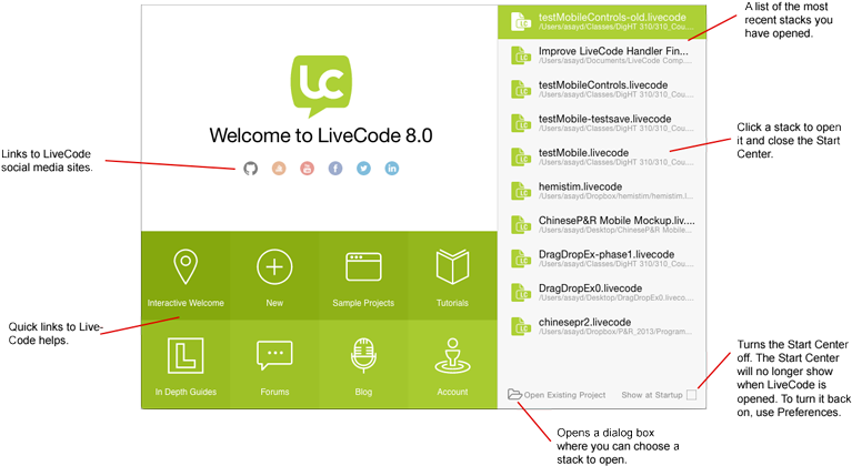 Download Social Media Links - Livecode - Full Size PNG Image - PNGkit