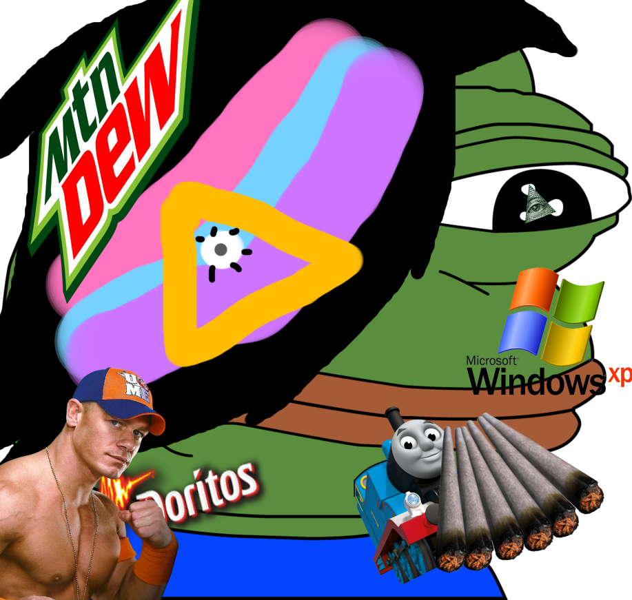 Download Transparent The Rarest Pepes - Cartoon - PNGkit