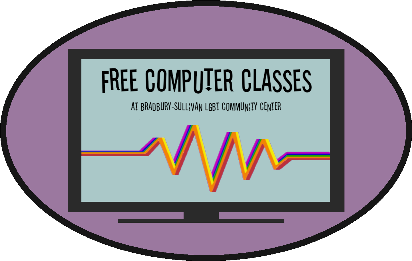 Download Free Computer Classes At Cybercenter - Circle - Full Size PNG ...