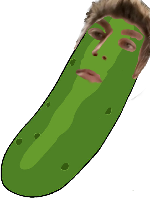 Download My Name Pickle Jeff - Pickle Rick Profile - Full Size PNG ...