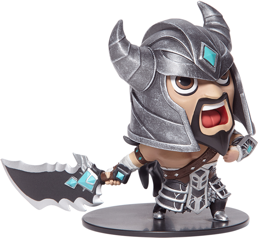 Download Image - League Of Legends Tryndamere Figure - Full Size PNG ...