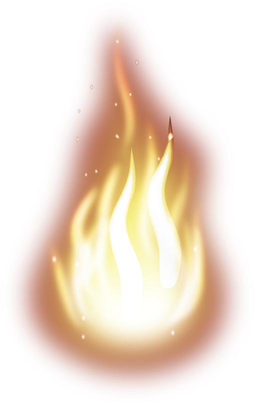Download Yellow Red Flame - Flame - Full Size PNG Image - PNGkit