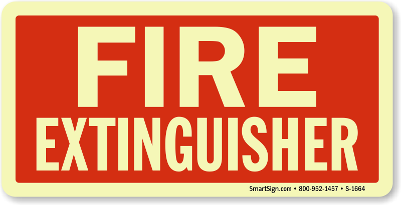 Download Fire Extinguisher Sign - Emergency Escape Ladder Logo - Full ...
