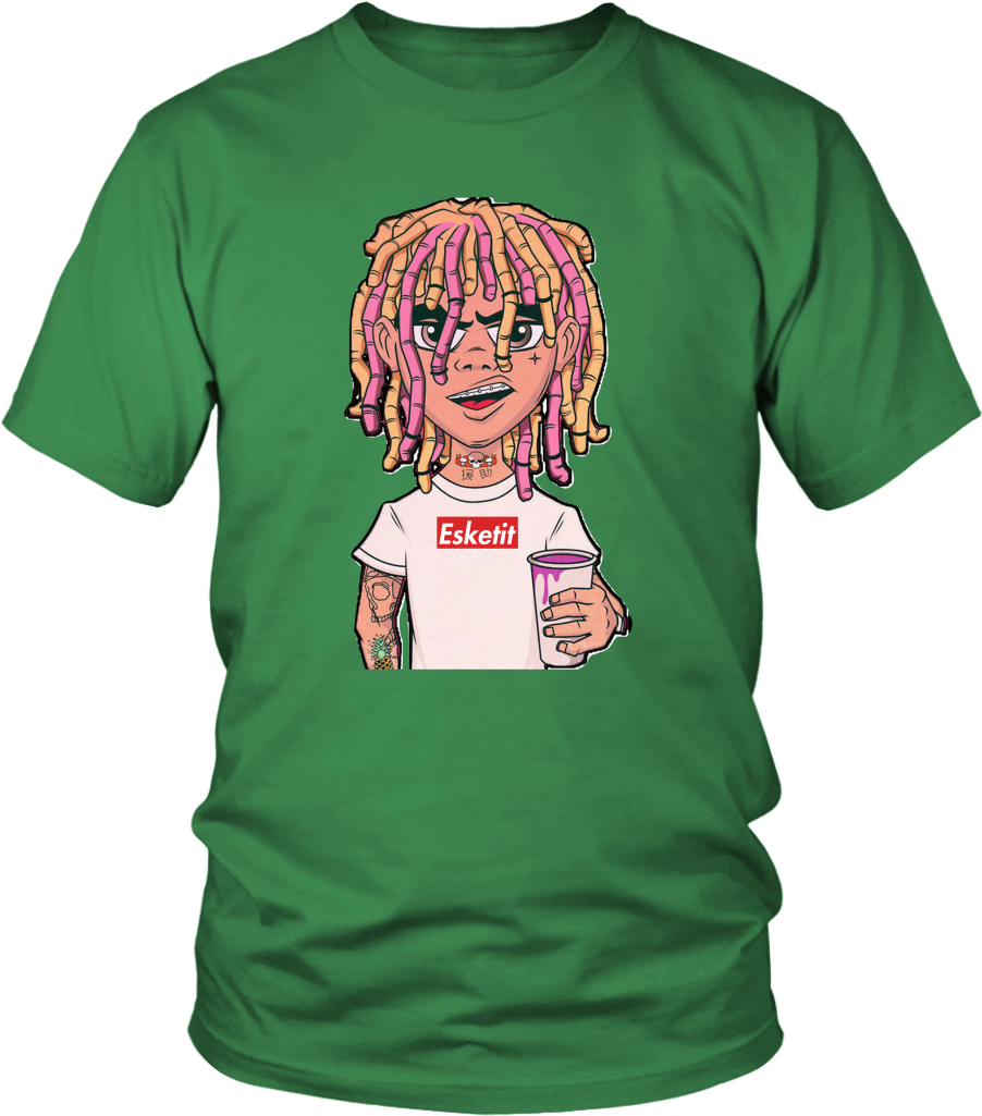 Download Lil Pump Hair Png - Team Canelo Shirts - Full Size PNG Image ...