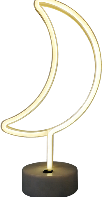 Download 8mm Led Tube Moon Neon Light Sculpture Desk Lamp - Trophy ...