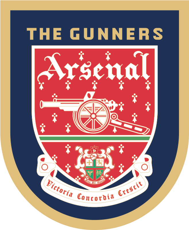 Download 1994-95 - Arsenal 1997 1998 Logo - Full Size PNG Image - PNGkit