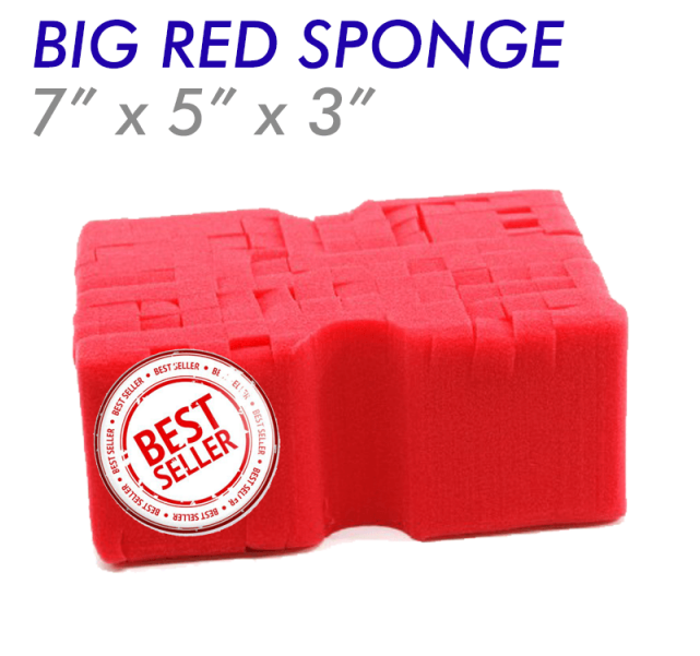 Download The Big Red Sponge - Plastic - Full Size PNG Image - PNGkit