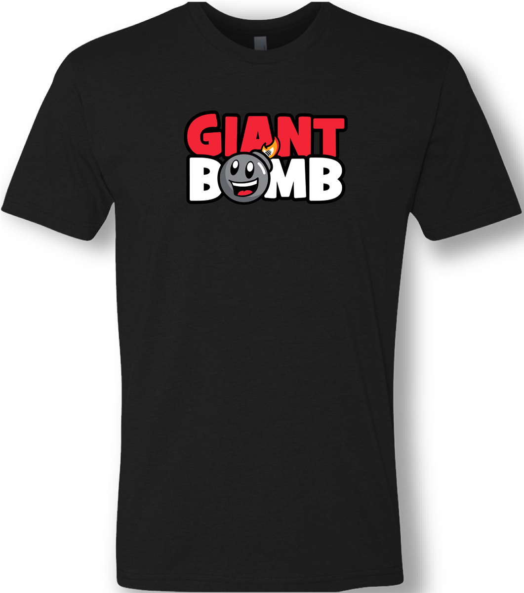 Download Giant Bomb - Logo For Black Shirt - Full Size PNG Image - PNGkit