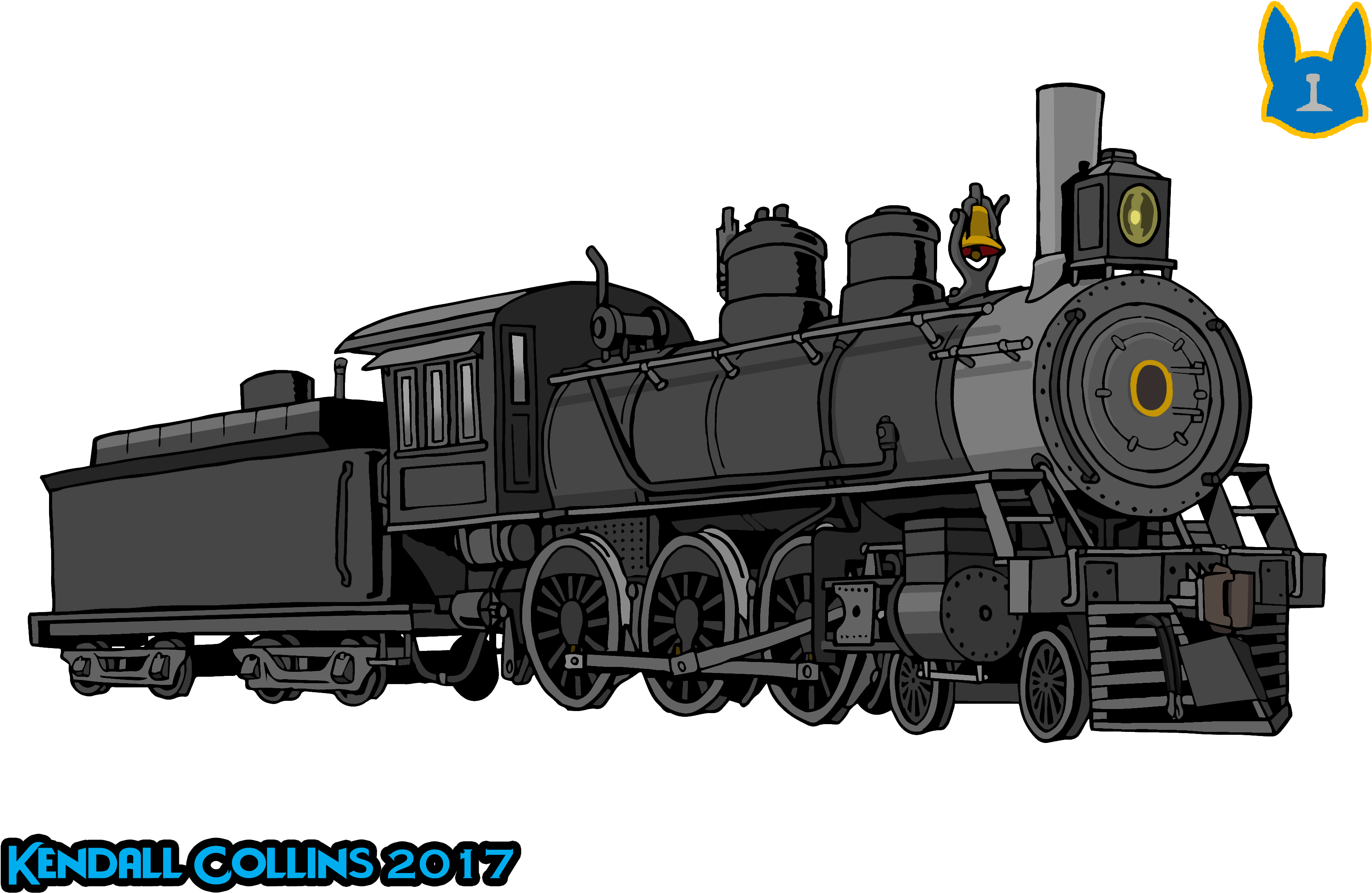 Download Blank Steam Locomotive - Locomotive - Full Size PNG Image - PNGkit