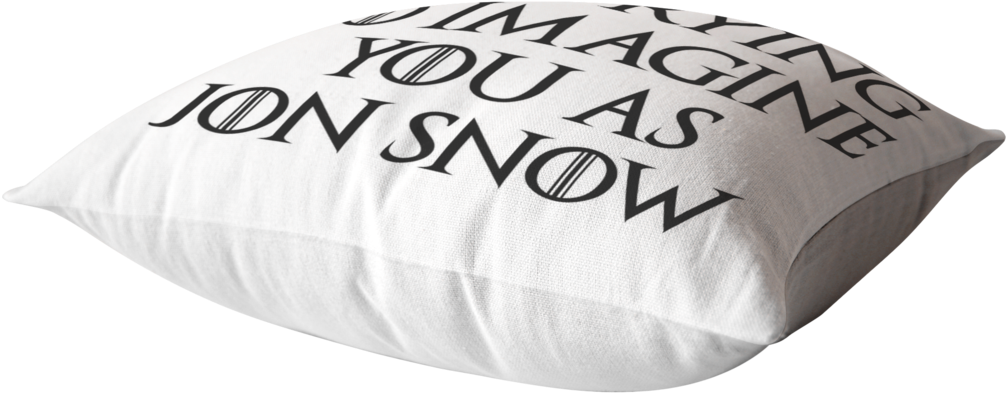 Download Shh I'm Trying To Imagine You As Jon Snow - Throw Pillow ...
