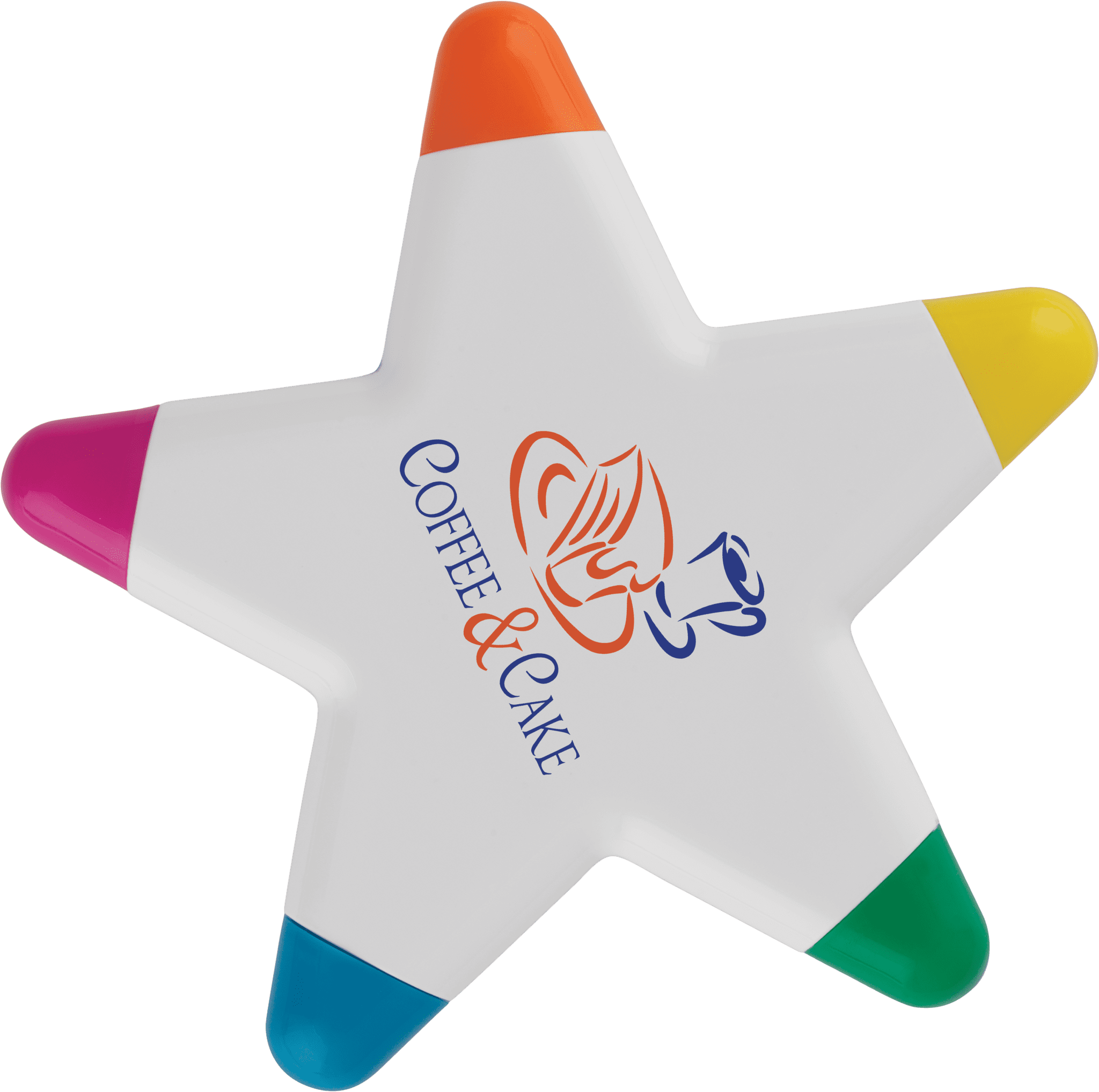 Download Promotional Star Highlighters - Multi Coloured Highlighter ...