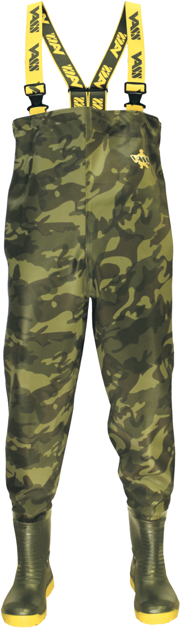 Download Vass Tex 800 Camouflage Wader - Vass Waders - Full Size PNG ...