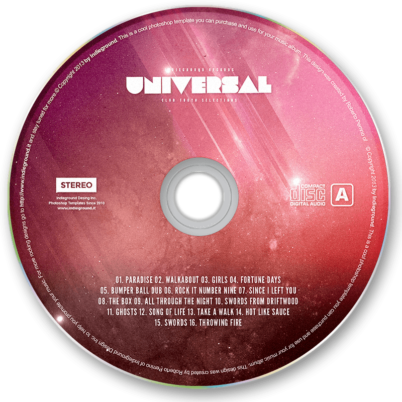 Download Futuristic Album Vol - Cd - Full Size PNG Image - PNGkit