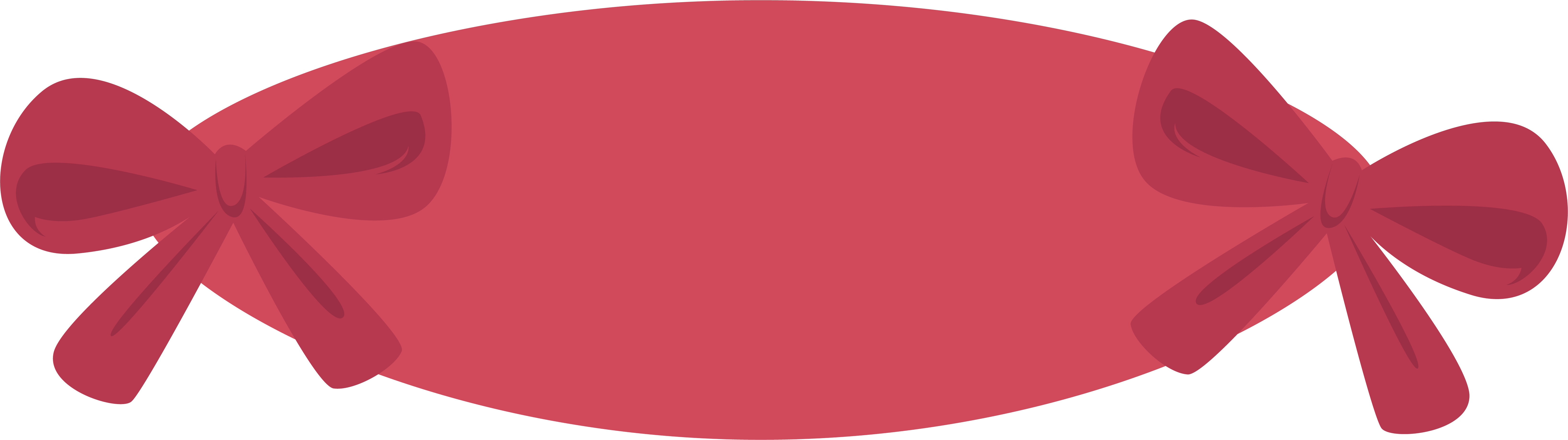 Download Pink Ribbon Clip Art Knot Title Box - Title Clipart Png - Full ...