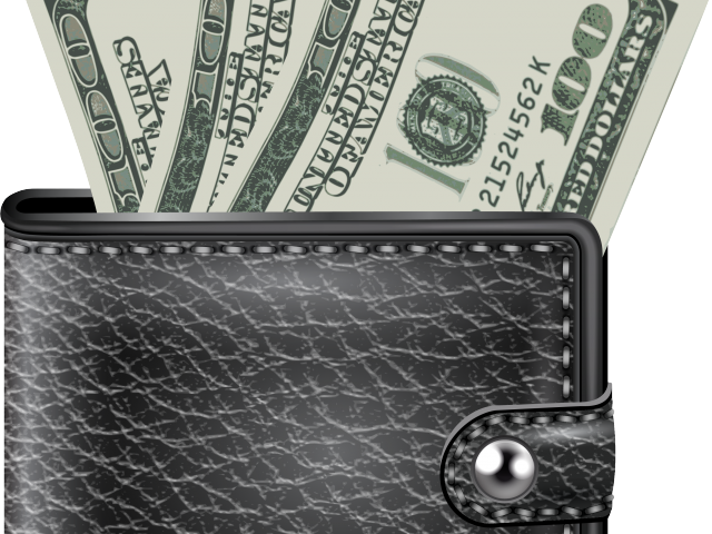 Download Wallet Clipart Money Vector - Credit Cards Money Png - Full ...