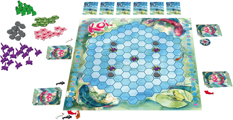 Download Koi - Koi Board Game - Full Size PNG Image - PNGkit