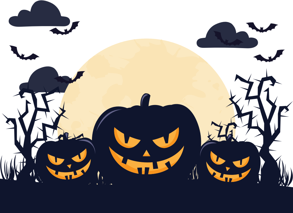 Download Cobwebs In Your Wallet - Jack-o'-lantern - Full Size PNG Image ...