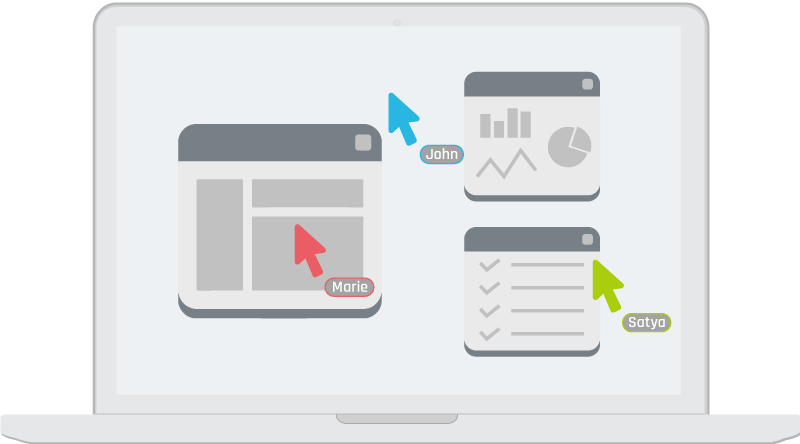 Download Collaborative Screen Sharing With Multiple Mouse Cursors ...