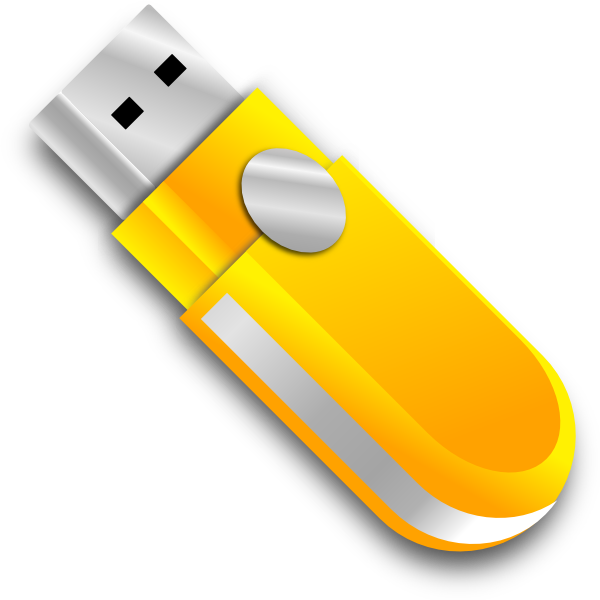 Download Small - Usb Flash Drive Cartoon - Full Size PNG Image - PNGkit