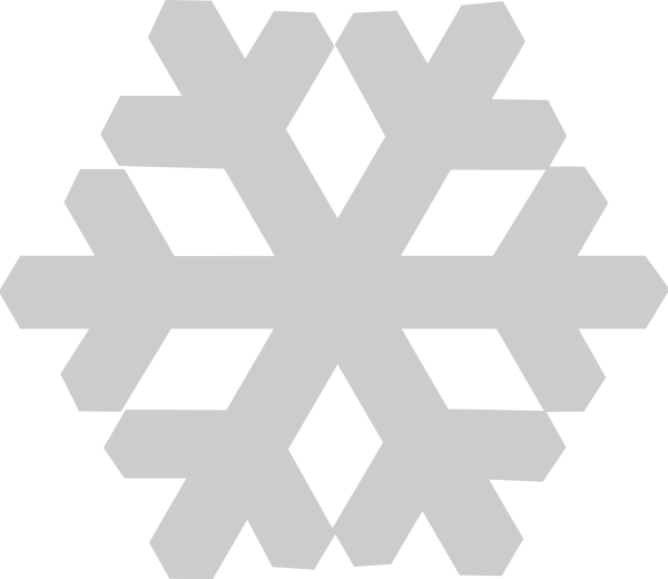 Download Grey Clipart Snowflakes - Snowflake Grey - Full Size PNG Image ...