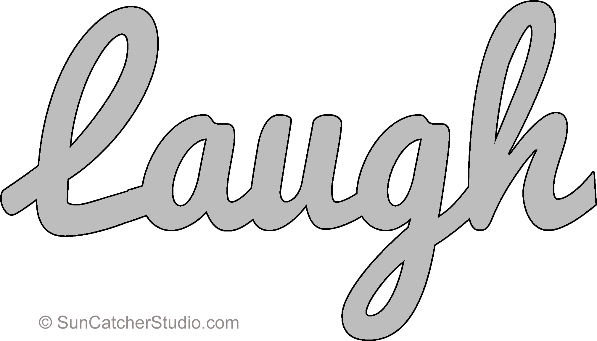 Download 2100 X 1248 Laugh Pattern Template Stencil Printable ...