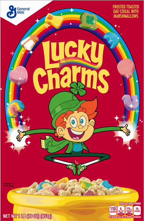 Download Lucky Charms Cereal Png - Full Size PNG Image - PNGkit