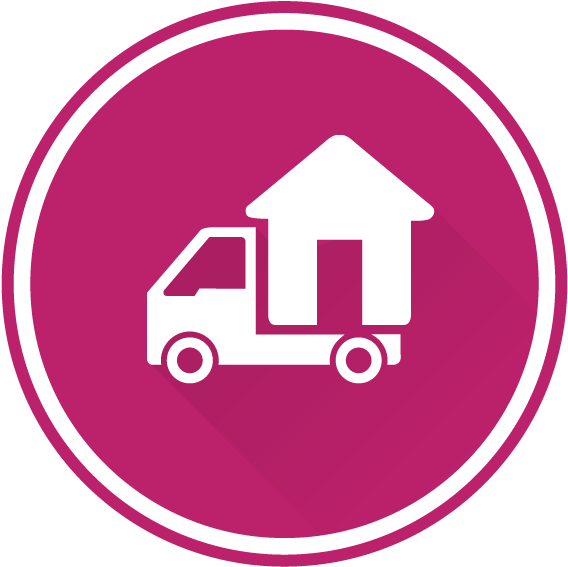Download Move Home With Powershop - Circle - Full Size PNG Image - PNGkit