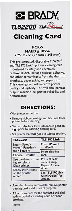 Download Brady 18556 Cleaning Kit - General Supply - Full Size PNG ...