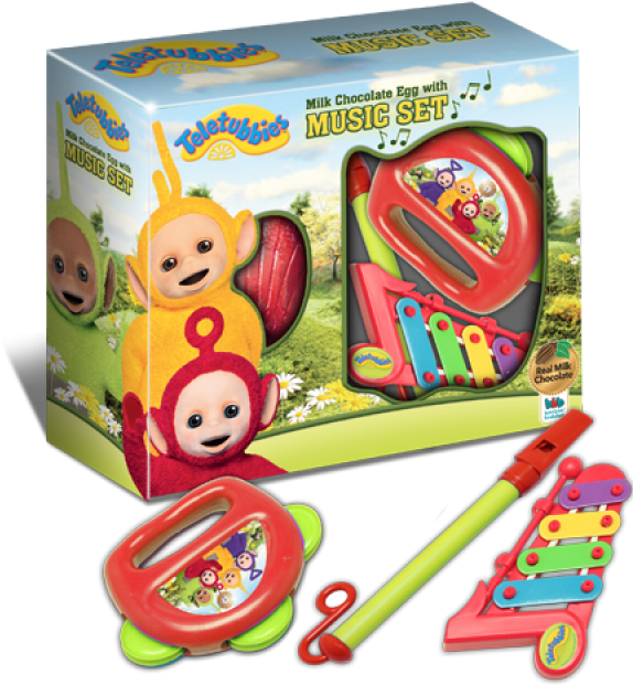 Download Teletubbies Easter Meal Set - Toy Instrument - Full Size PNG ...