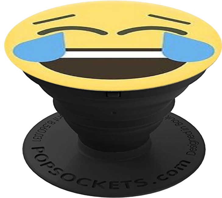 Download Popsockets Tears Of Joy Emoji - Illustration - Full Size PNG ...