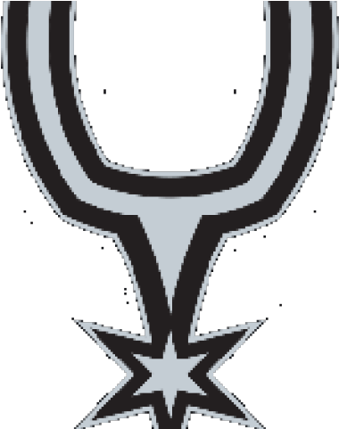 Download San Antonio Spurs Clipart Stencil - Emblem - Full Size PNG ...