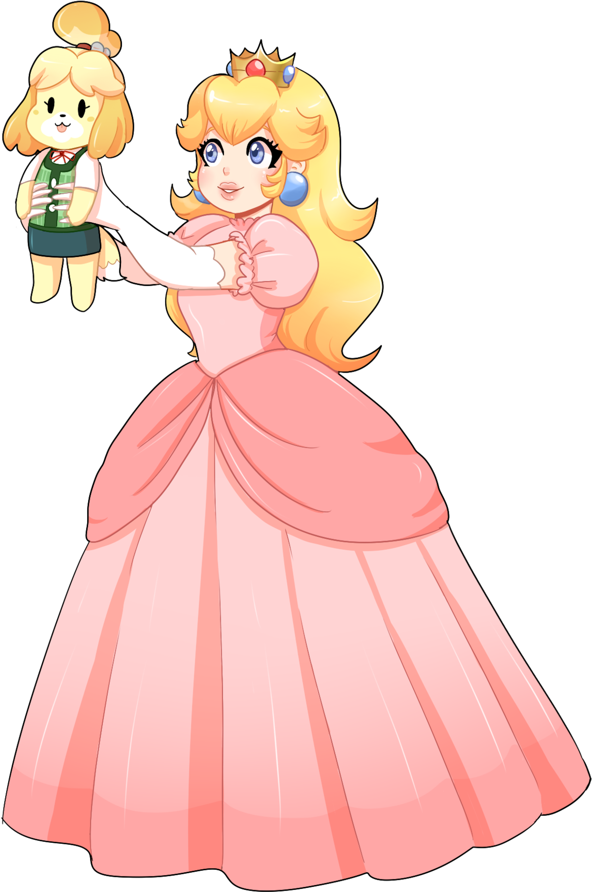 Download Princess Daisy - Ac Isabelle - Full Size PNG Image - PNGkit