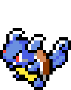 Download Wartortle - 8 Bit Squirtle - Full Size PNG Image - PNGkit