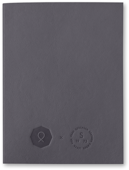 Download The Last Notebook Blue Grey - Leather - Full Size PNG Image ...