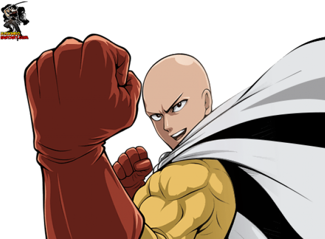 Download One Punch Man Clipart Saitama - Cartoon - Full Size PNG Image ...
