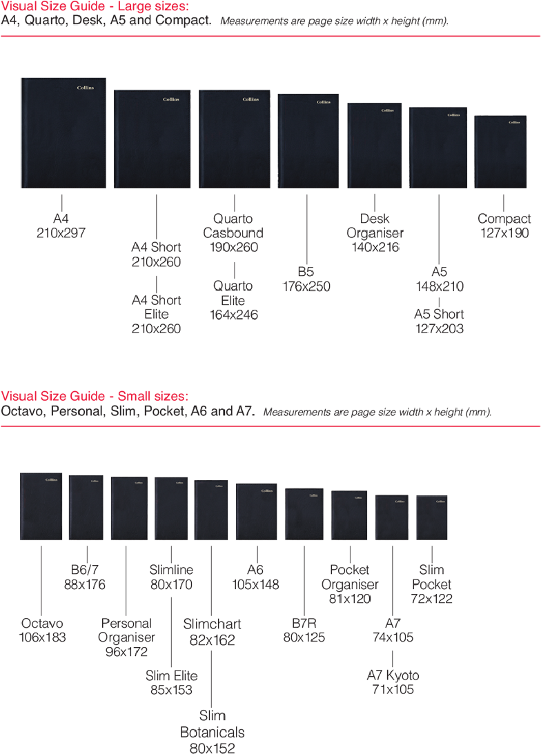 Download Notebook A6 Vanessa Lined Journal - Diary Sizes - Full Size ...